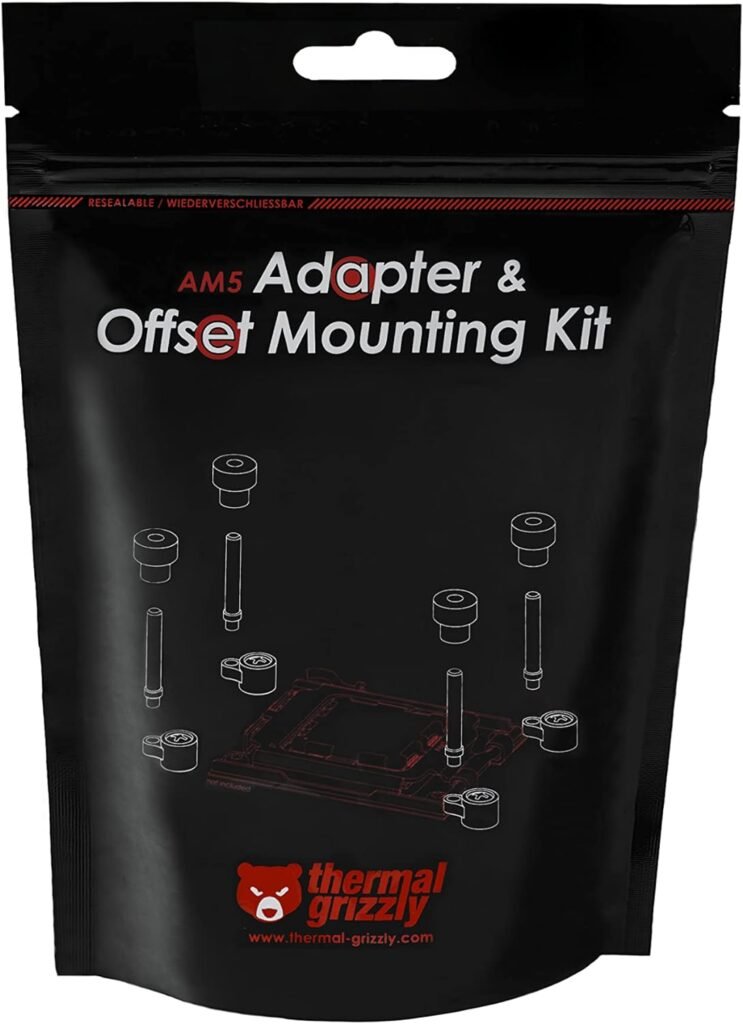 Thermal Grizzly AM5 Adapter & Offset Mounting Kit - NabCooling